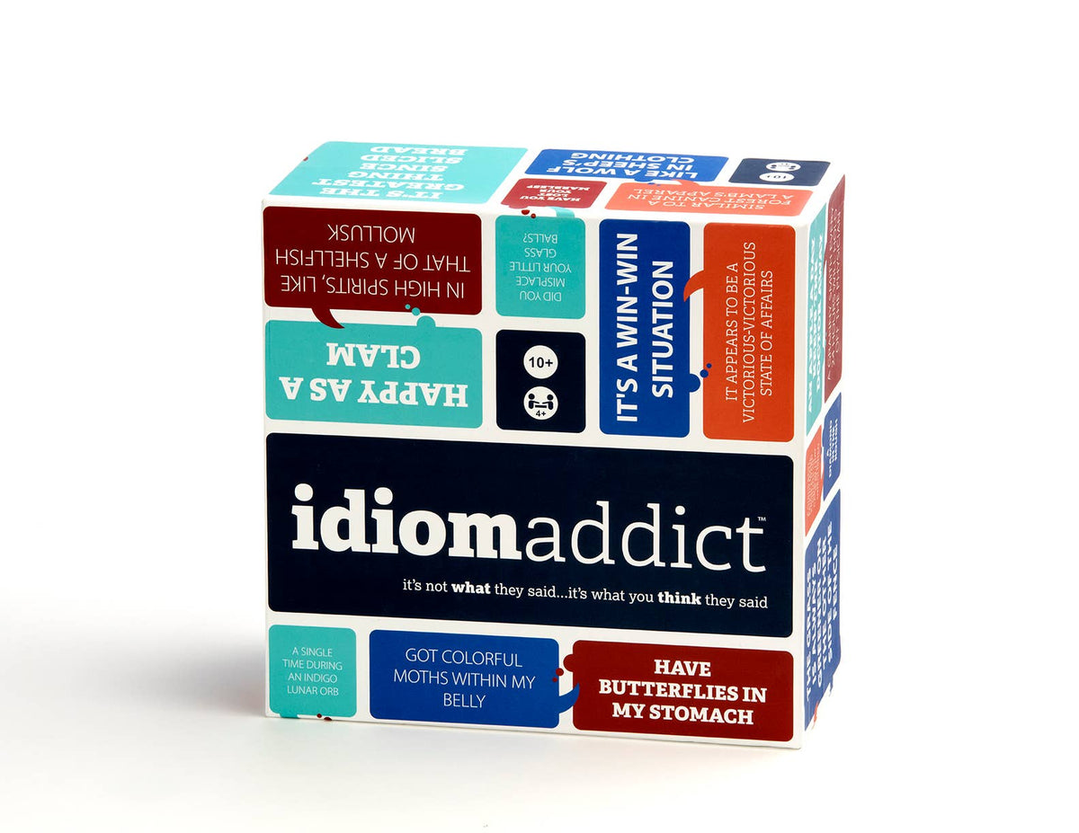 Idiom Addict - Reading Riddle Solving Party Game – Kazoodles Toys