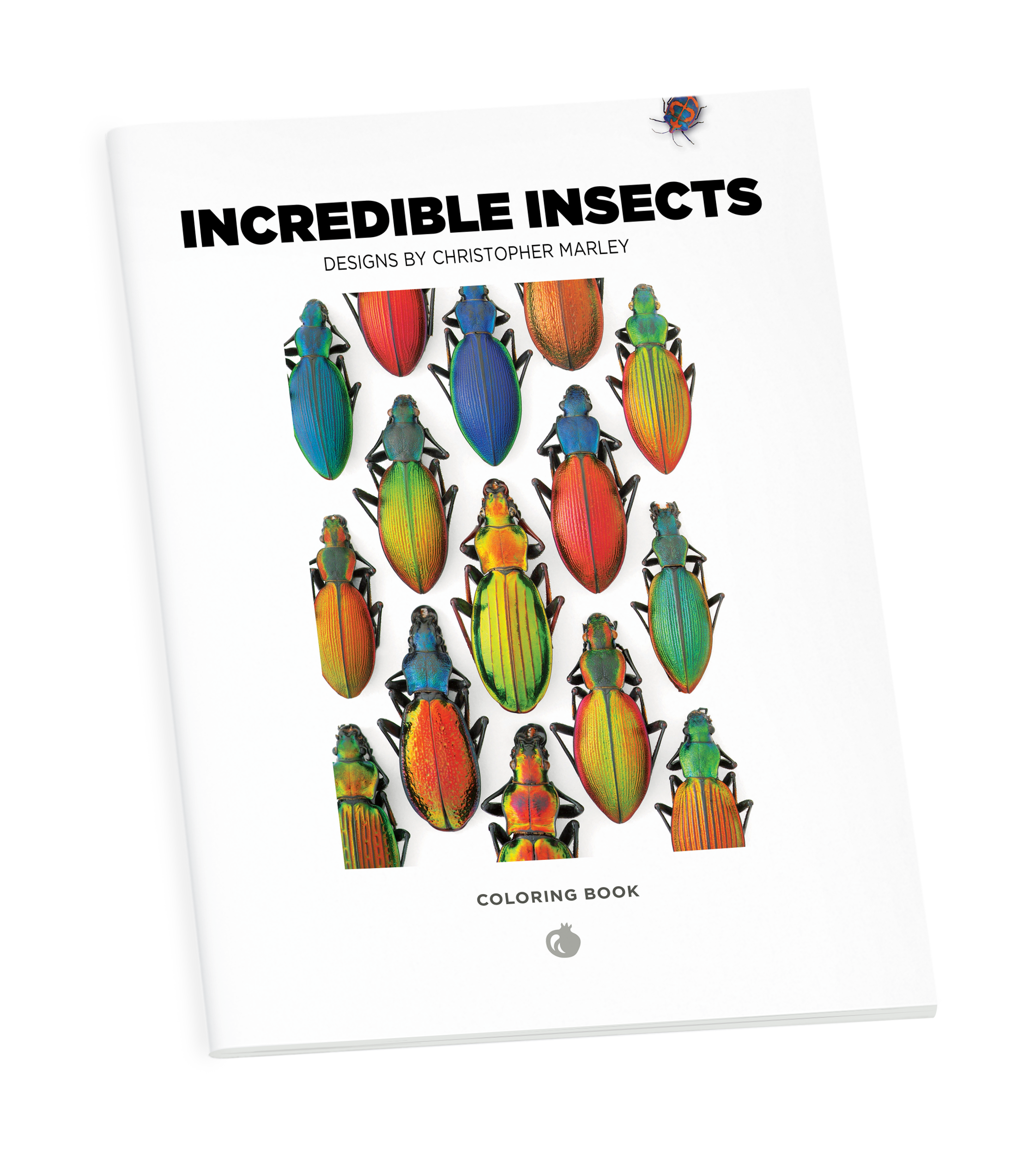 Incredible Insects: Designs by Christopher Marley Coloring Book ...