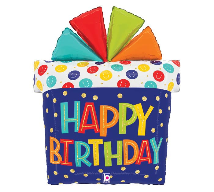 27" Smiley Face Birthday Package – Kazoodles Toys