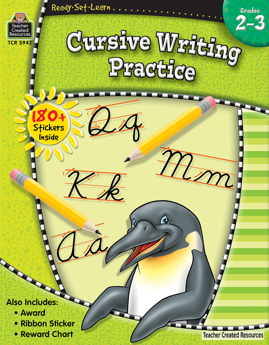RSL: Cursive Writing Practice (Gr. 2–3) – Kazoodles Toys
