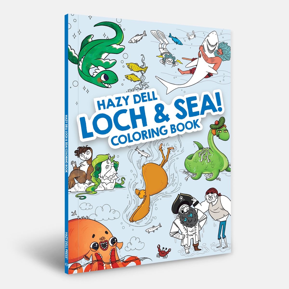 Hazy Dell Loch & Sea! Coloring Book – Kazoodles Toys