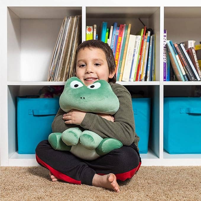 Snuggie Buggie Frog Plush – Kazoodles Toys